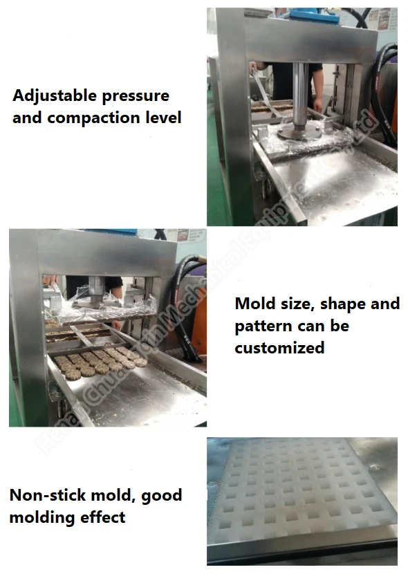 Small Polvoron Making Maggi Seasoning Cubes Machine Automatic Candy Bar ...