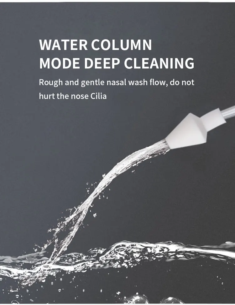 Sinus Irrigator With 4 Nasal Tips & 300ml Capacity - Nose Cleaner Odm