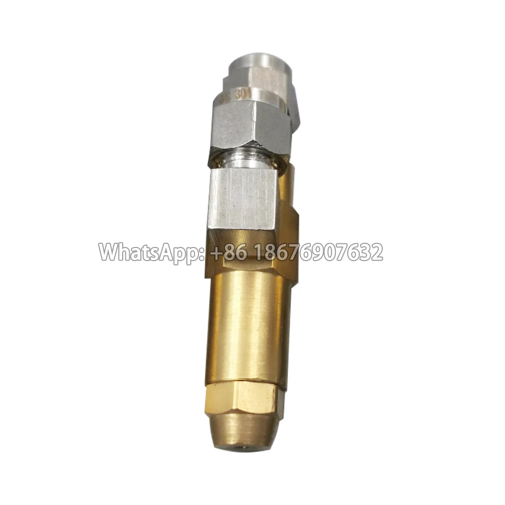 Waste Oil Burner Nozzle Siphon Full Cone Oil Fuel Nozzle Air Atomizing ...