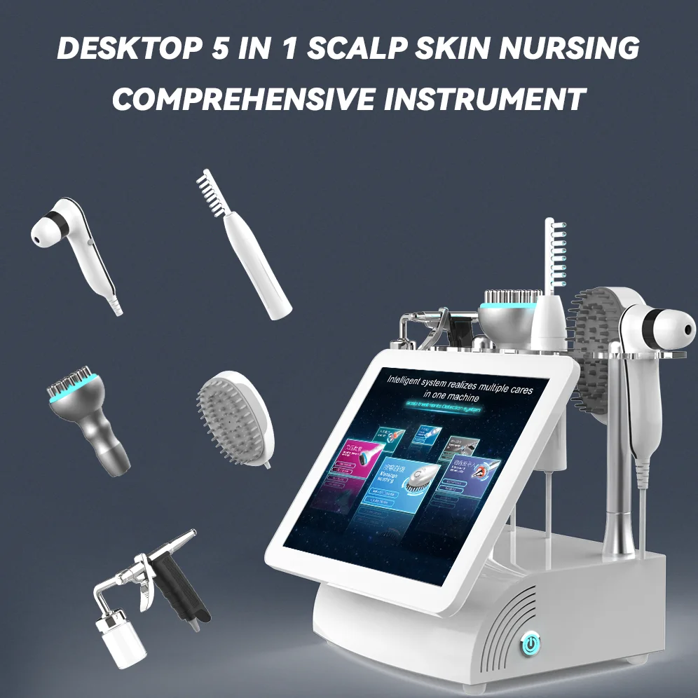 5 in 1 Multifunctional Intelligent Desktop Scalp Care Device