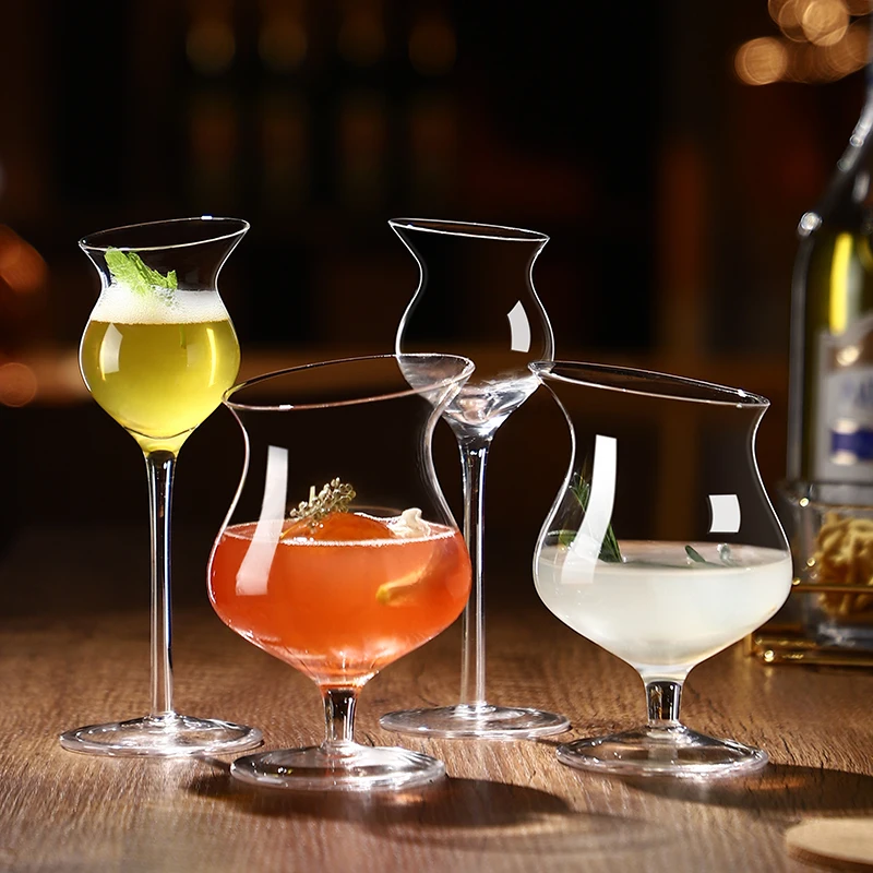 Wholesale Crystal Bevel Glasses - Elegant Brandy Goblets
