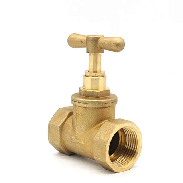 Factory Export 4-Point Yellow Copper Slow Open Internal Thread Stop ...