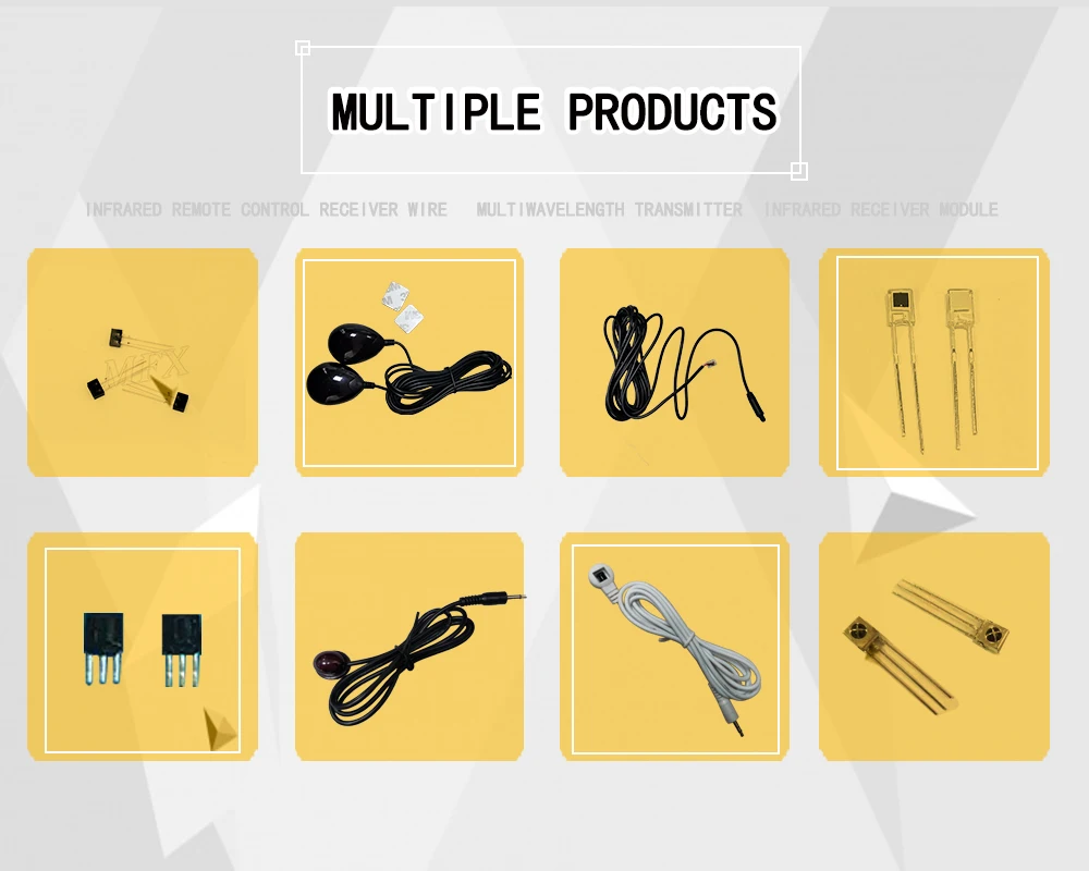 3.5mm Infrared Blaster Receiver Cable Cord Cable Infrared Remote ...