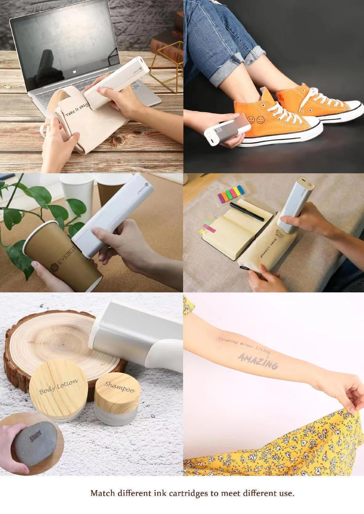 EVEBOT Printpen - Edible Inkjet Printer for Food Surfaces