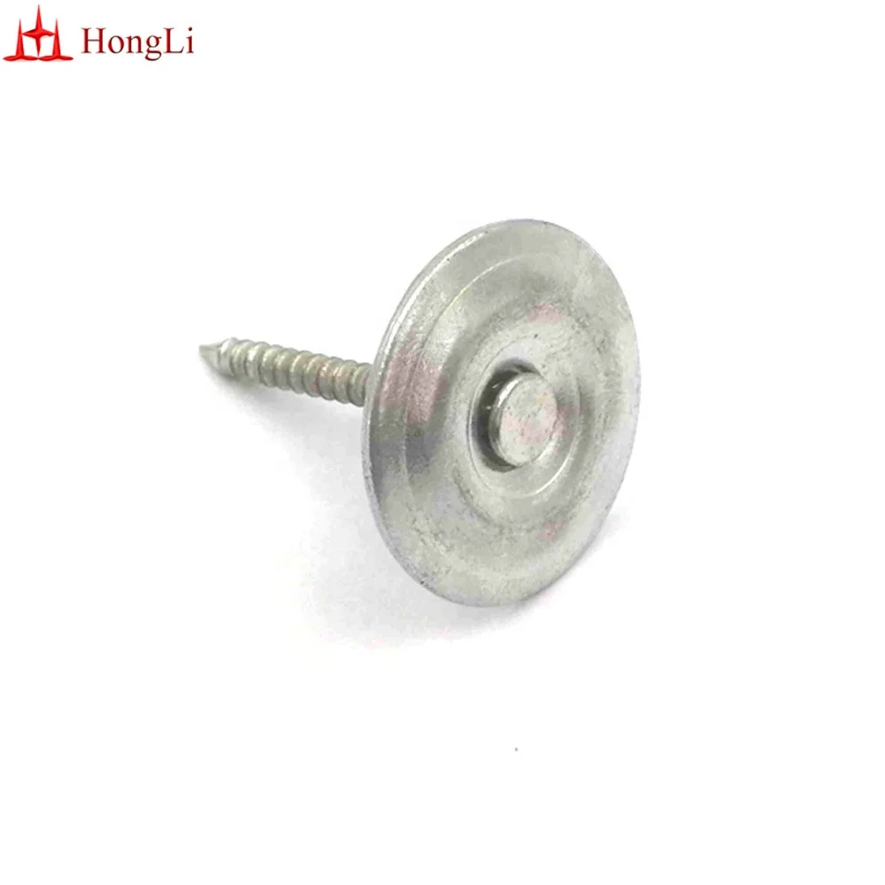 Length 1-3/4" Metal Round Cap Masonry Nail Head Size 1 Inch - Buy Metal ...