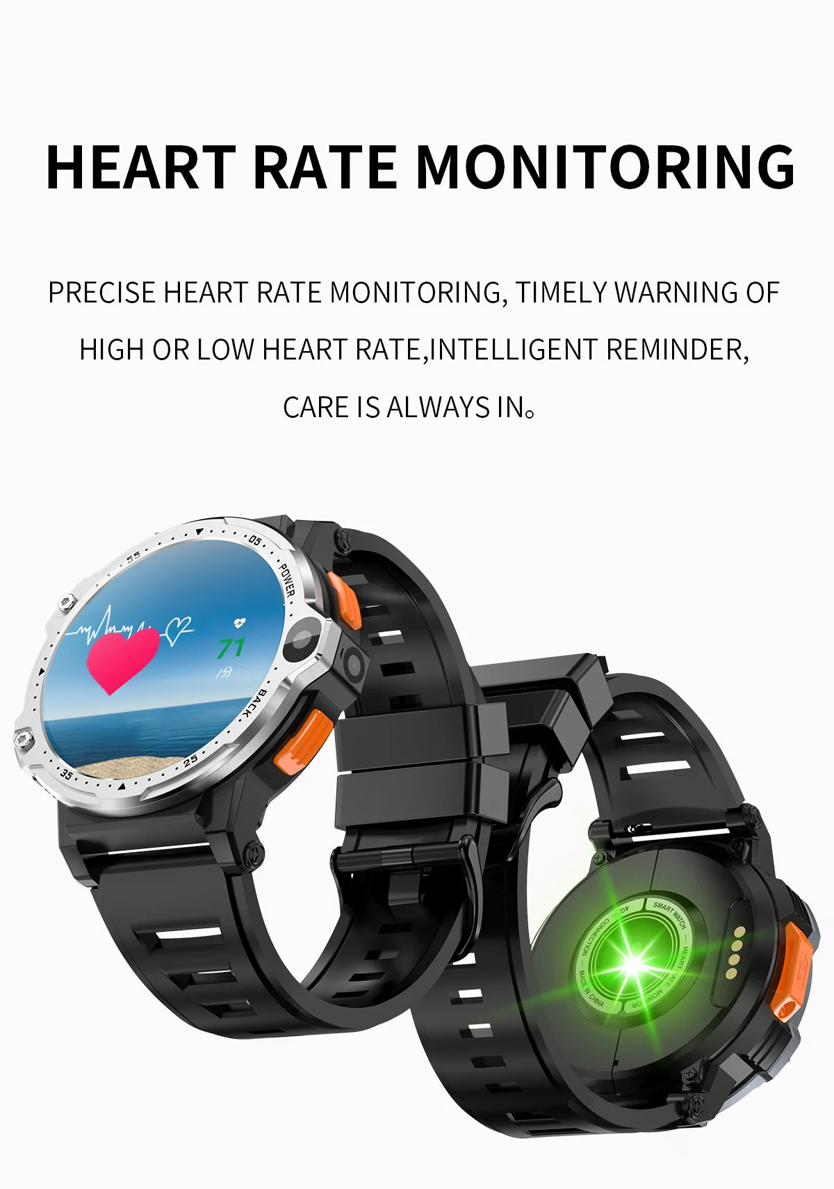PG999 4G Android Smartwatch with GPS, NFC, and Camera