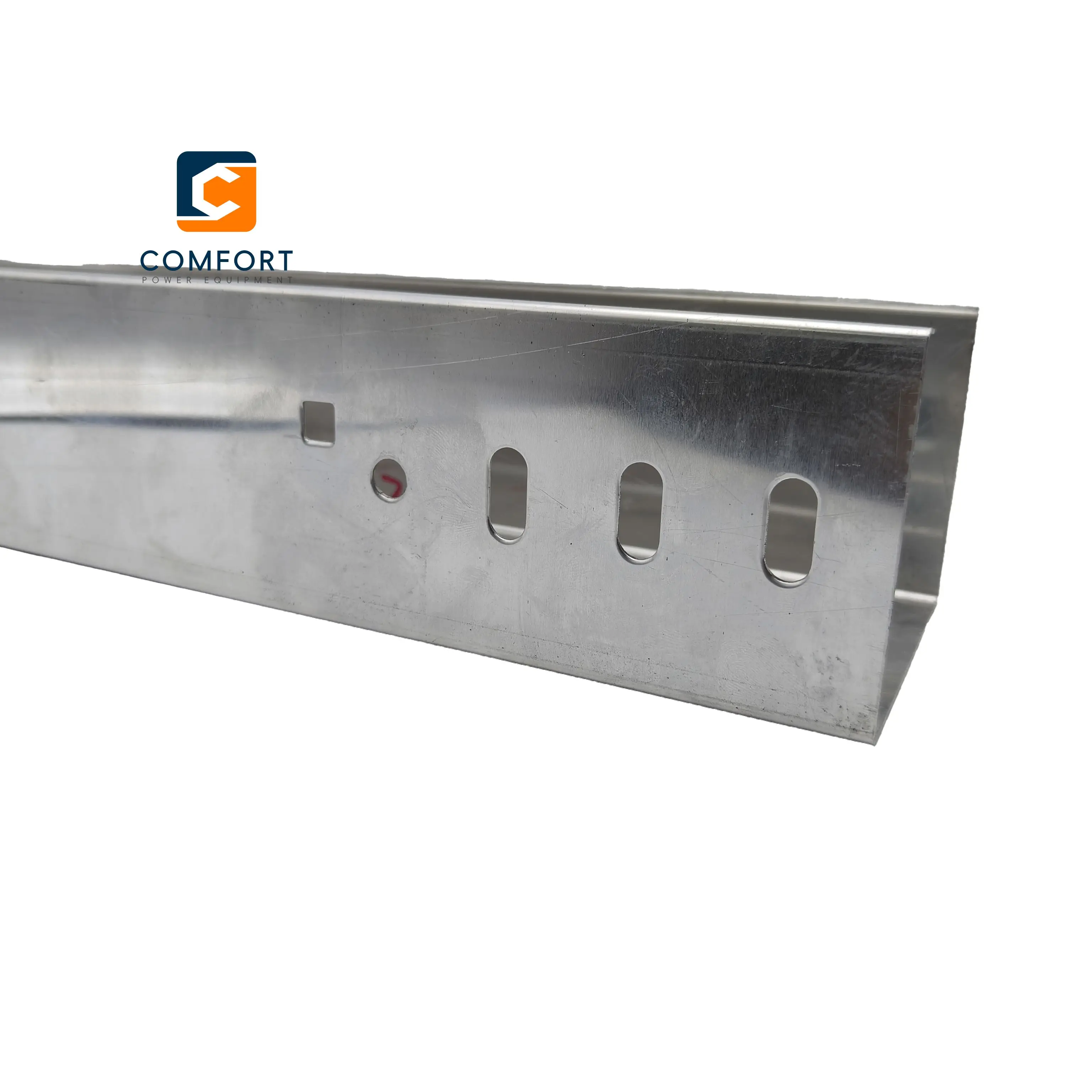 Pre-galvanized Ventilated Cable Tray And Gi Perforated Cable Tray - Buy ...