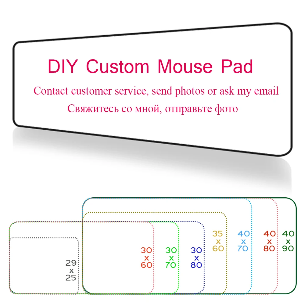 XXL DIY Custom Mouse Pads - Kawaii Gaming Accessories