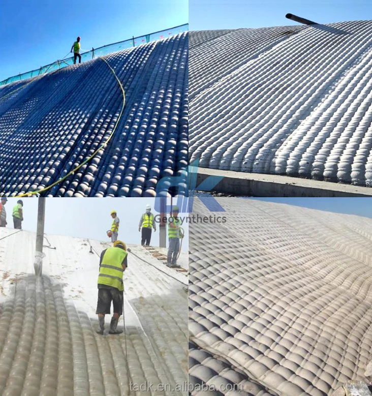 River Bank Erosion Control with Geotextile Mattress Concrete Linings ...