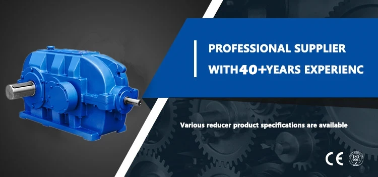 Zy Series Dual Output Helical Cast Iron Gearbox 1:30 Ratio High Torque ...
