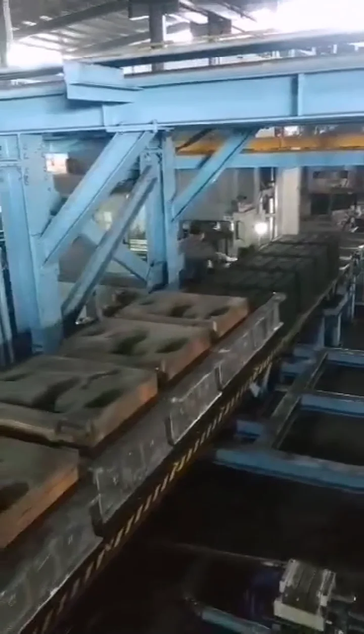 Delin Sand Casting Machine Foundry Production Line For Pump & Valves ...