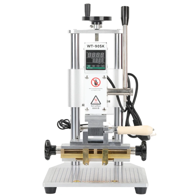 Hot Stamping Machine Gold Foil Heat Stamping Machine Custom Leather ...