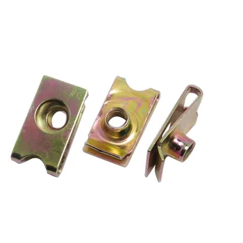 M6 M8 M10 M12 M14 M16 Color Zinc Plated Thread Clamp Nut U Type Clamp ...