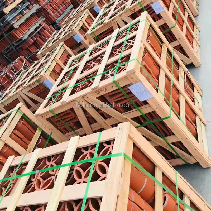 Terracotta Breeze Blocks Clay Perforated Bricks Hollow Decorative Wall ...