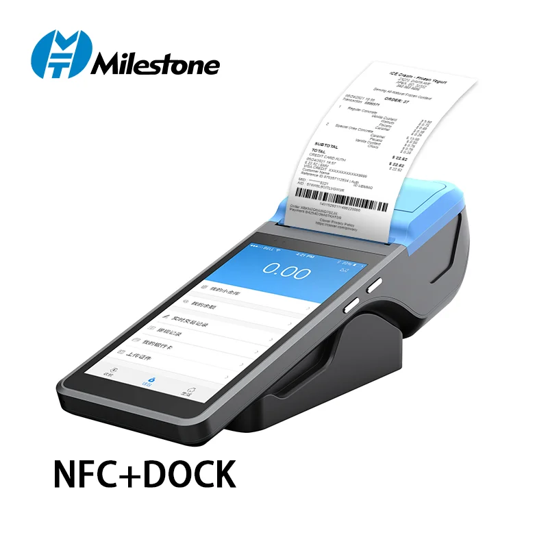 MHT-M2 Milestone Billing Machine Android11 Touch Screen Cash Registers ...