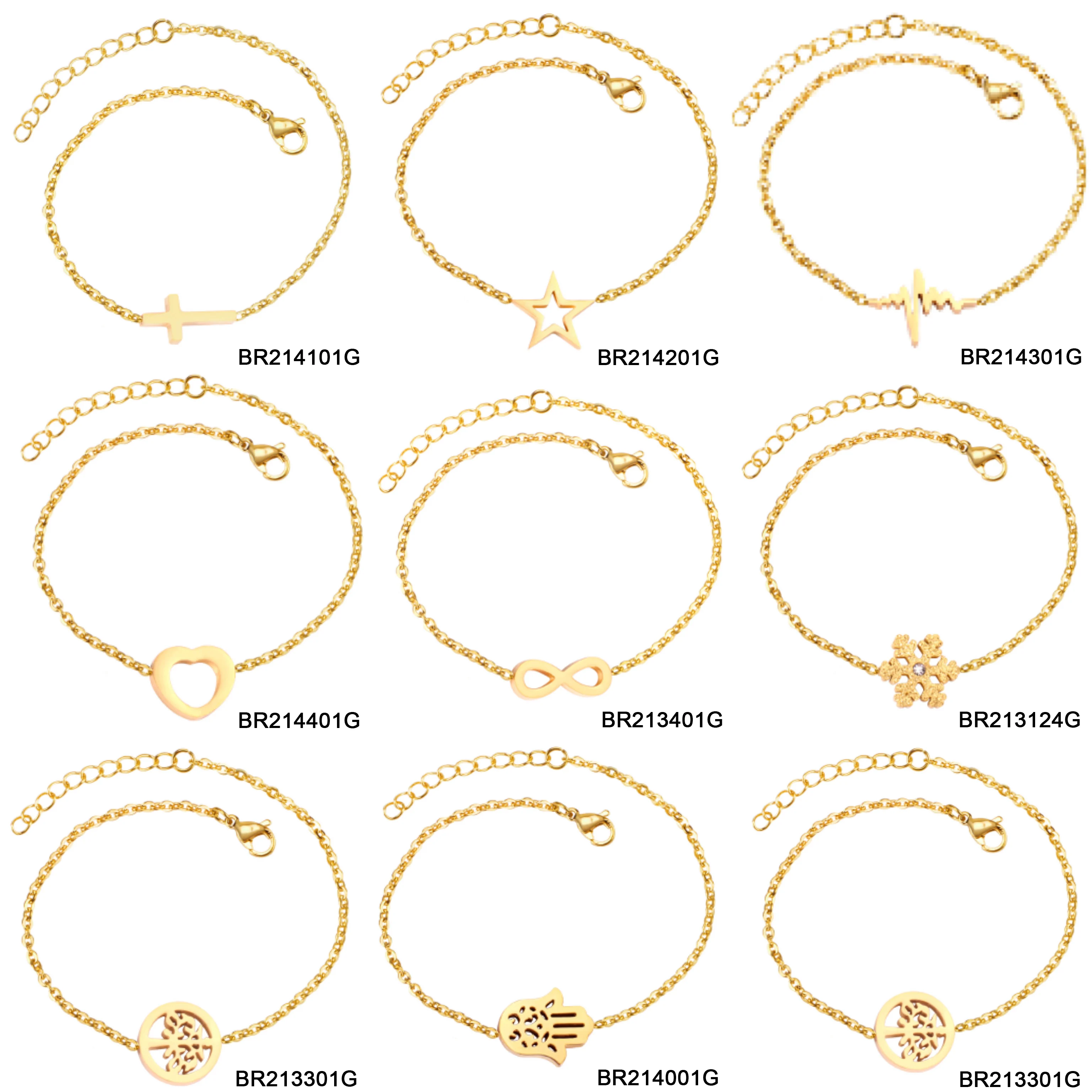 Custom OEM Personalized Women Mens Waterproof Jewelry