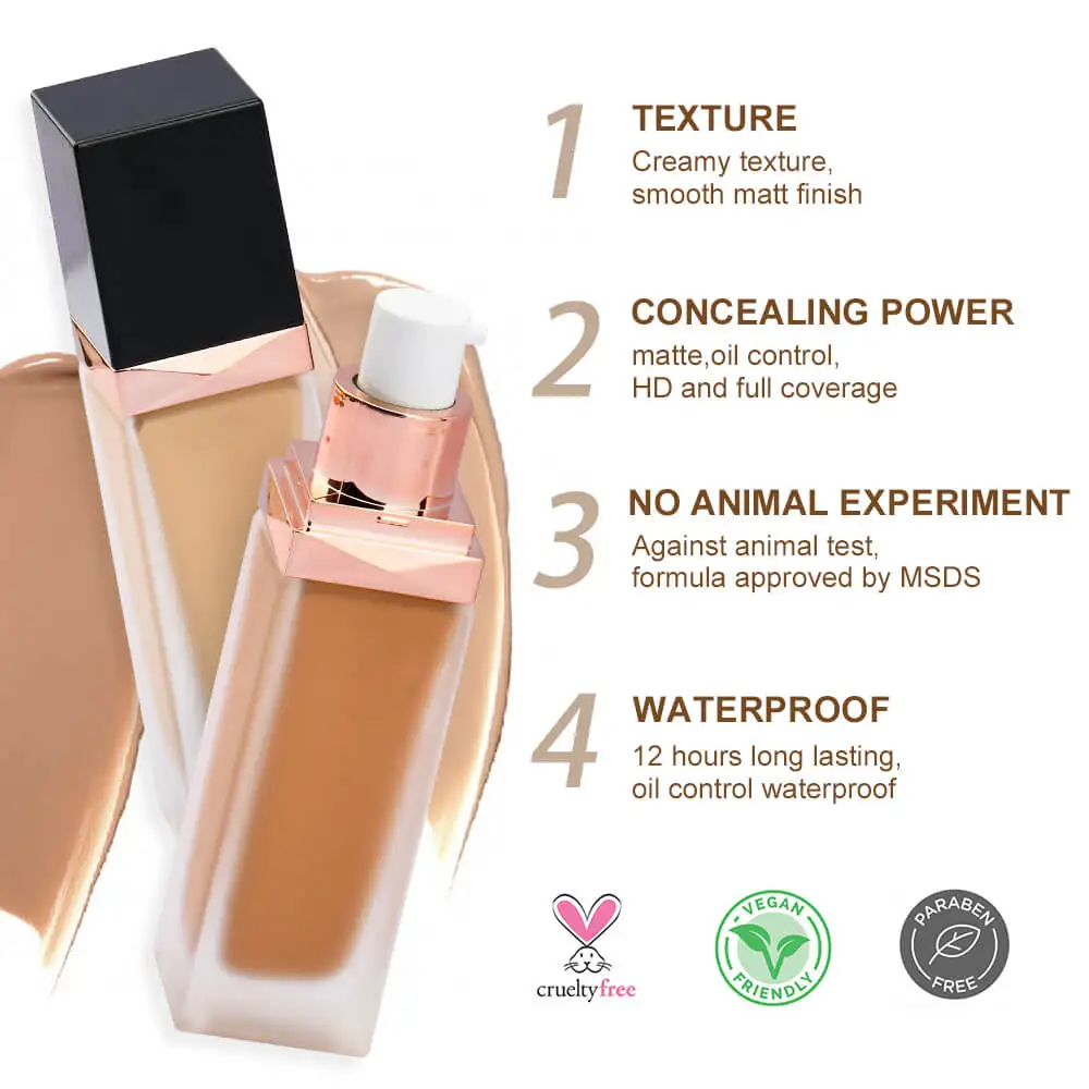 Liquid Foundation Private Label - High Quality & Long Lasting