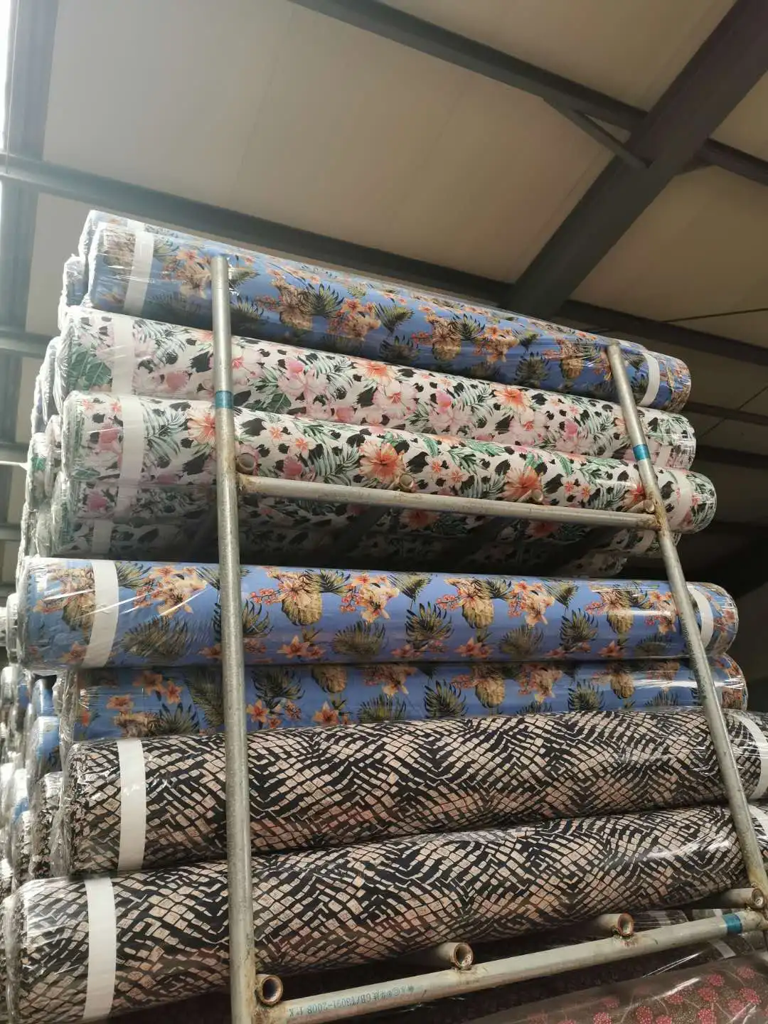 China Printed Rayon New Design Fabric For Dress Stocks Lot In Shaoxing ...