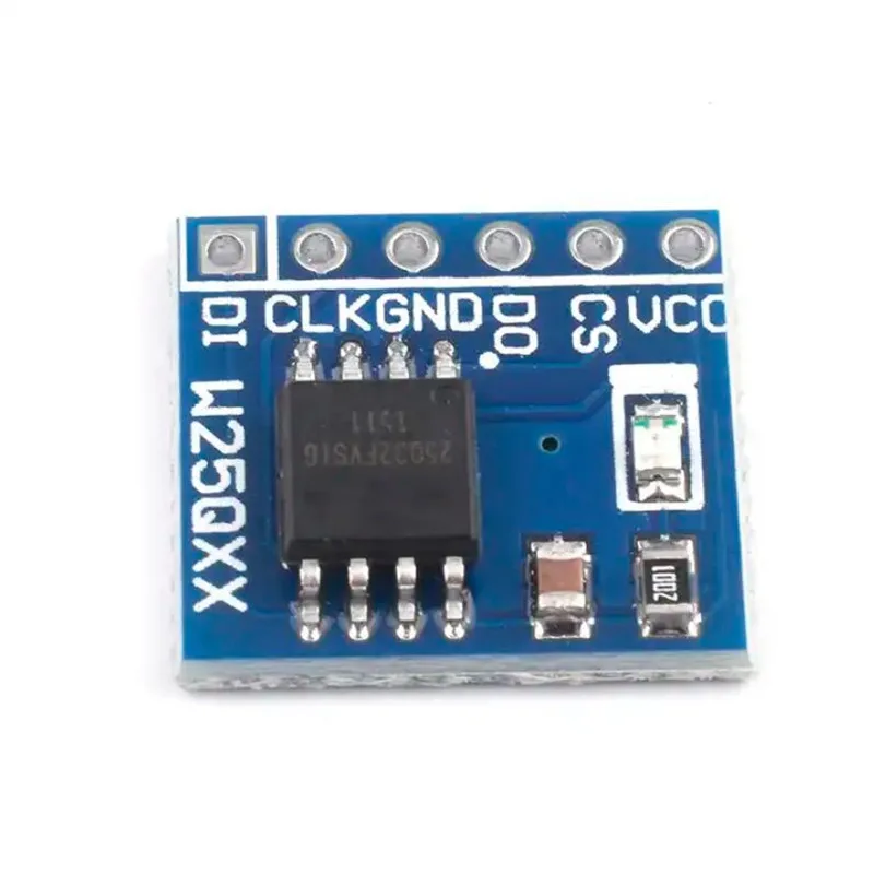 Large Capacity Flash Storage Module Spi Interface W25q32 W25q64 W25q128 Buy W25q32 W25q64