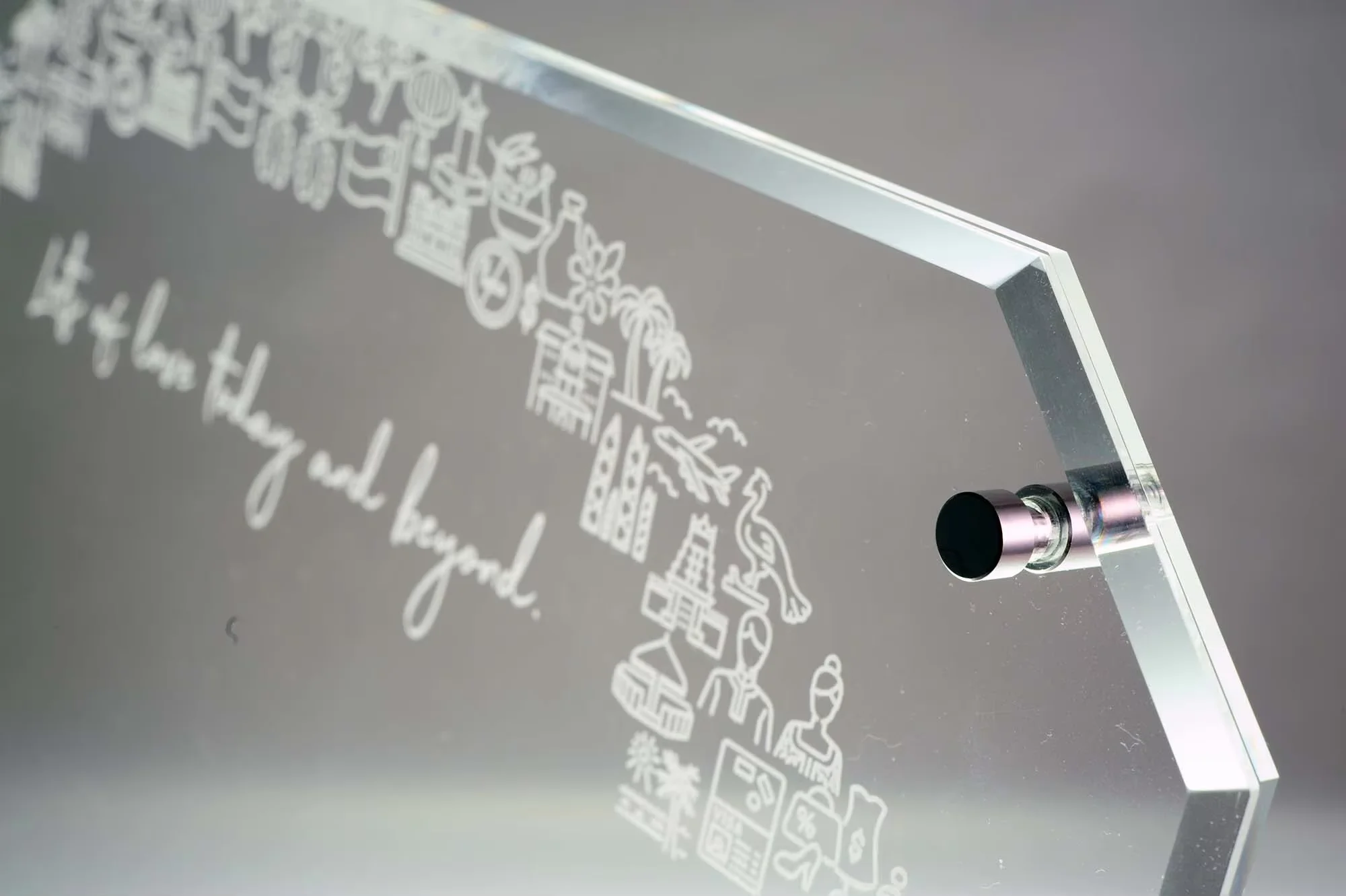 Custom Graphics for Interior Decoration - Durable PMMA Acrylic Sign Prints
