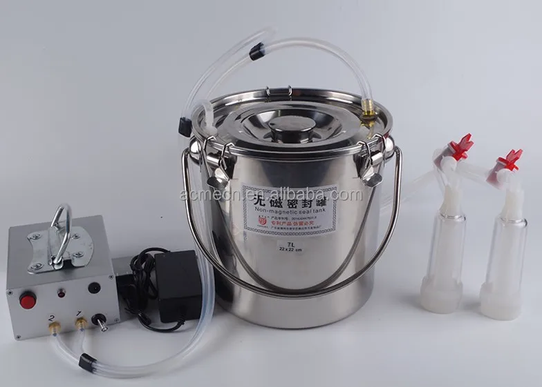 Milk Bucket Cow Milking Machine For Pipeline Milking Machine - Buy Milk ...