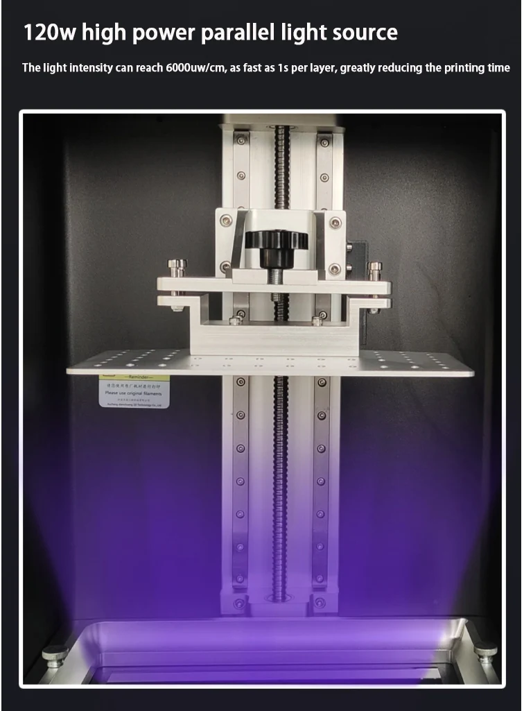 Resin 3d Printer 8k Large Size 405nm Uv Led Module Automatic Dental Lcd ...