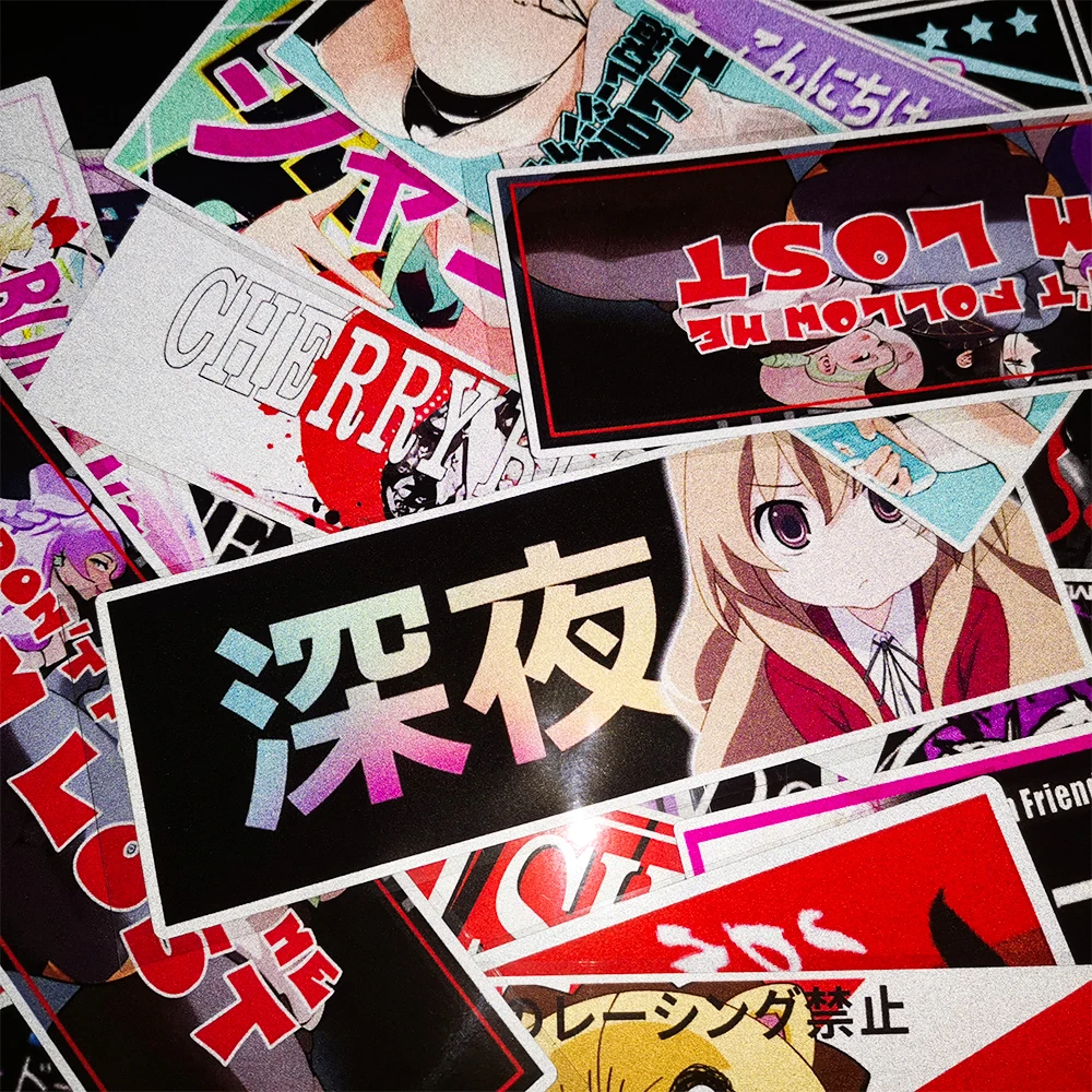 JDM Stickers Pack - Car Motorcycle Racing Motocross Helmet Vinyl Decals