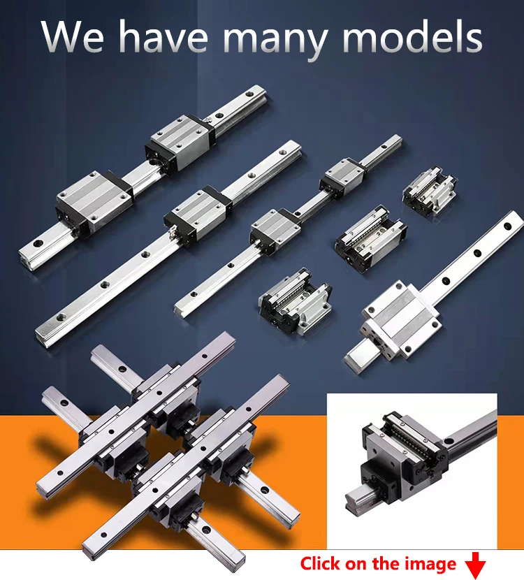 Heavy Duty Teel Hgw45cc Linear Motion Slide Block Linear Guide Block For Industrial Machinery ...