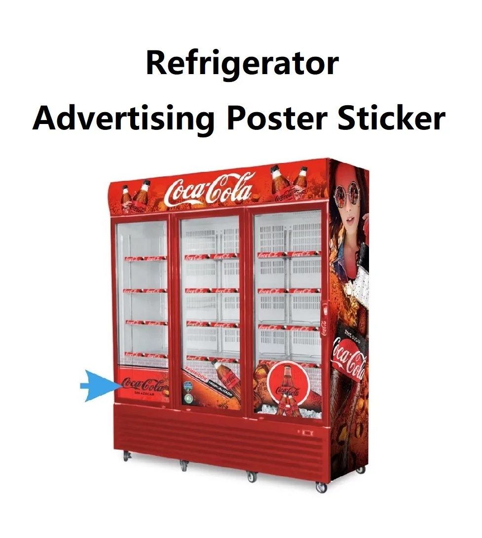 Pepsi Refrigerator With Glass Door For Beverage Display And Commercial ...