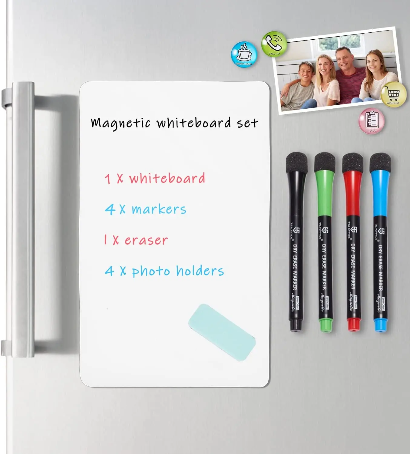 Magnetic Fridge Grocery List Dry Erase Whiteboard Sheet Small Fridge ...