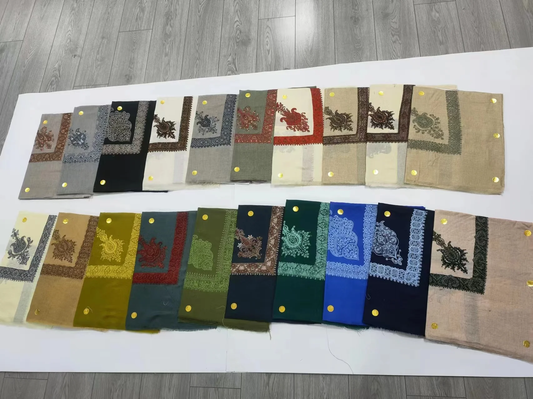 Shemagh Keffiyeh Men’s Scarf - 50x50" Islamic Hijab | Mix Colors Cotton ...