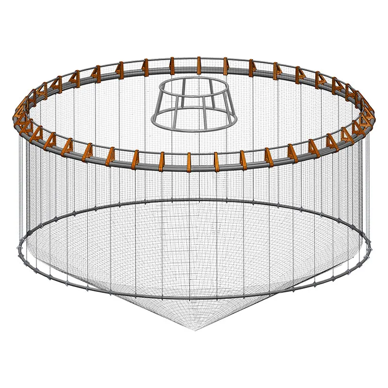 Deep Sea Offshore Cages Fish Farm HDPE Floating Aquaculture