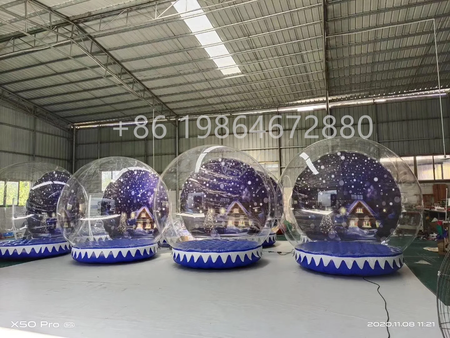 Inflatable Bounce Bubble Tent House Transparent Bubble Tent Balloon ...