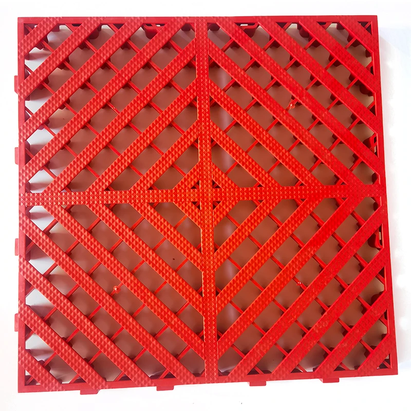 Modern Design Interlocking Garage Floor Tiles Anti-Slip PP Plastic ...