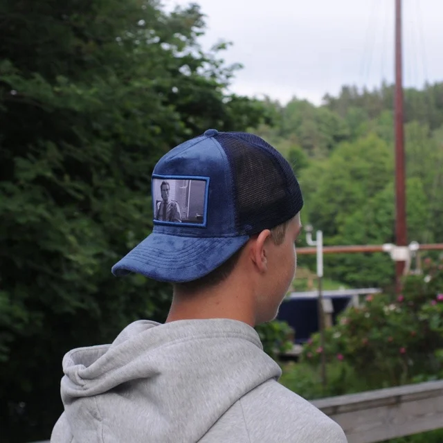 Sweden Limited Edition Black Trucker Hat Custom Picture Sublimated ...