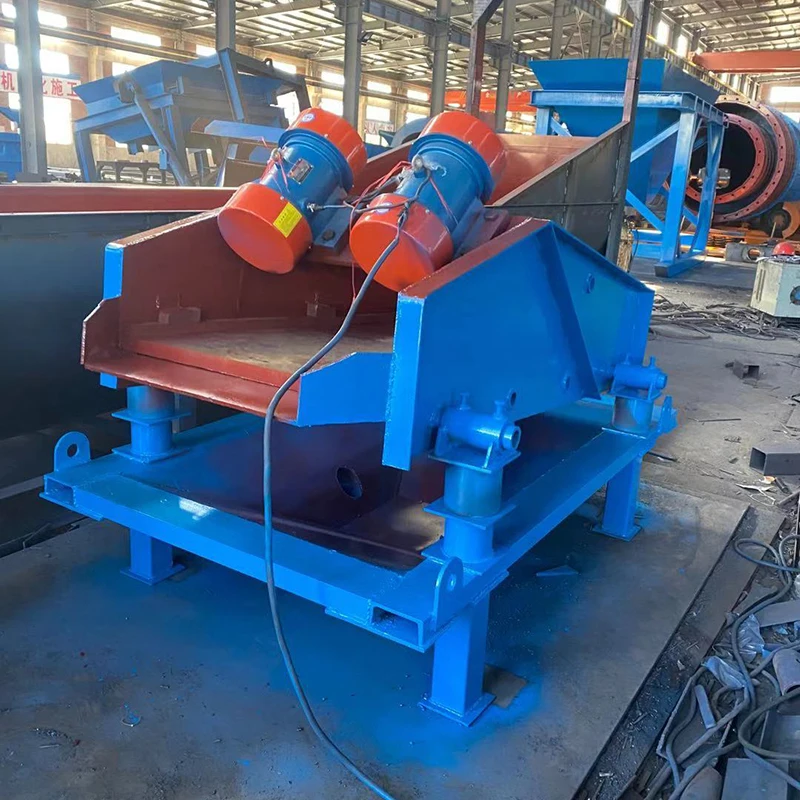 Industrial Linear Vibrating Screen for Sand, Gravel, and Sludge ...