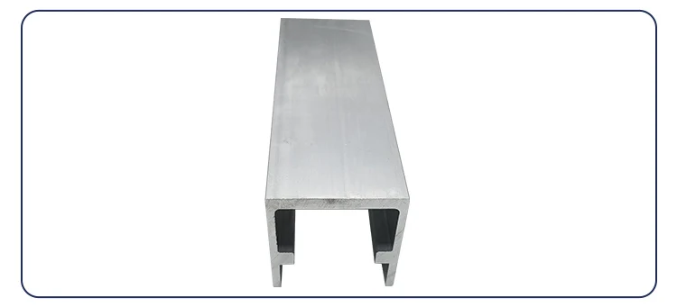 Custom U-shaped Aluminum Groove 6063 U-shaped Groove Channel Aluminum ...