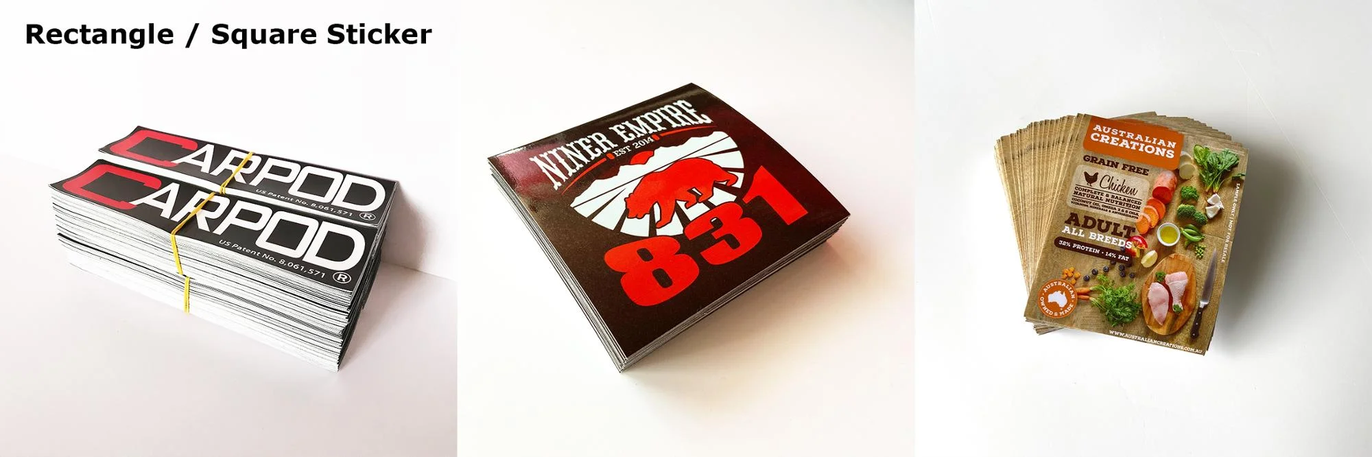 Customized Waterproof Pvc Die Cut Logo Vinyl Wall Car Decoration ...