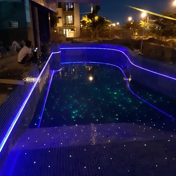 Hot Sale 10mm Fiber Optic Led Light Swimming Pool Rope Light - Buy Led ...
