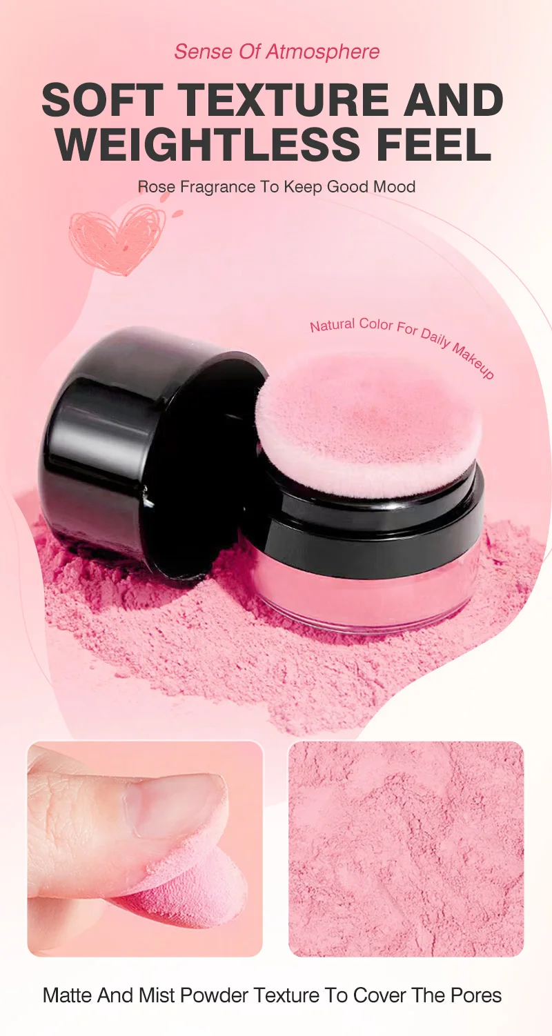 Low Moq Cheek Powder Blush Custom Logo Waterproof Vegan Cruelty Free ...