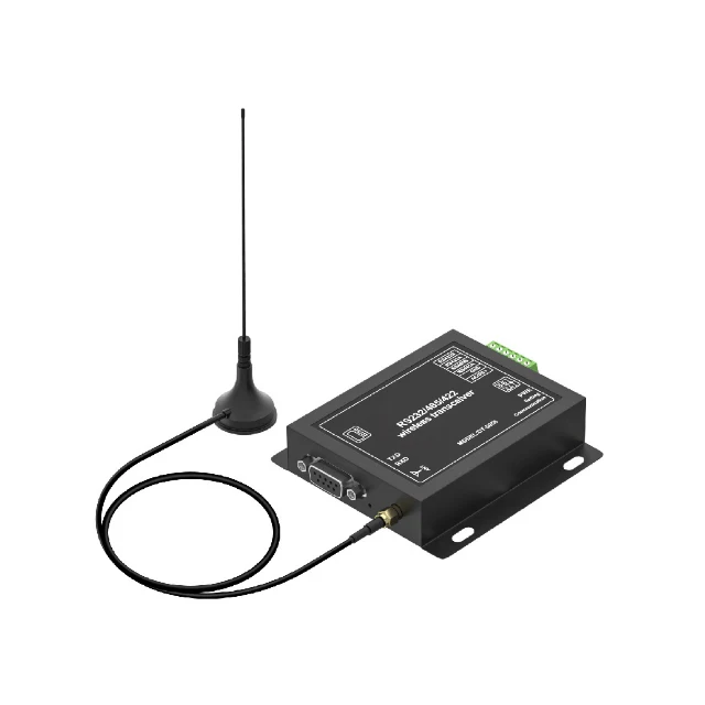 RS232/485 wireless LORA-transceiver for 3-kilometer one to many transmission of 4G industrial ...