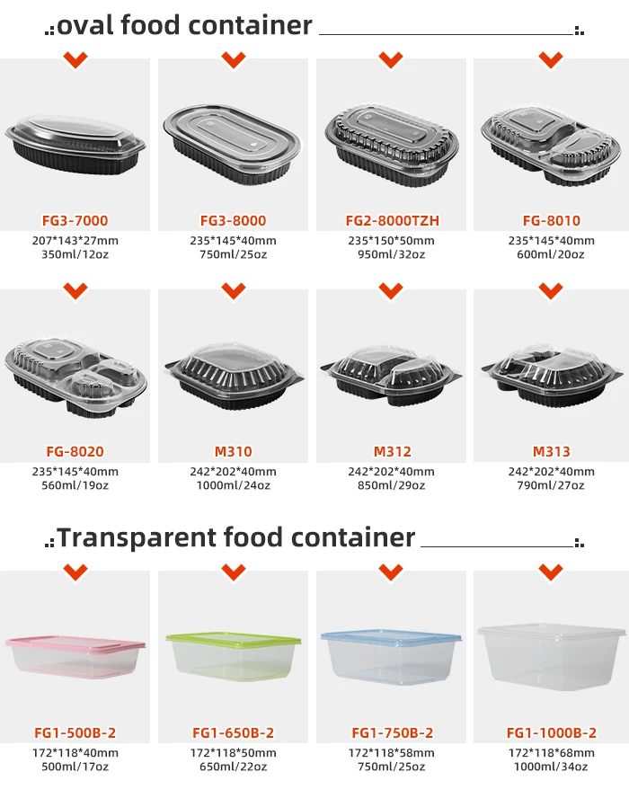 Multifunctional 4 Compartment To Go Containers Microwave Safe Meal Prep ...