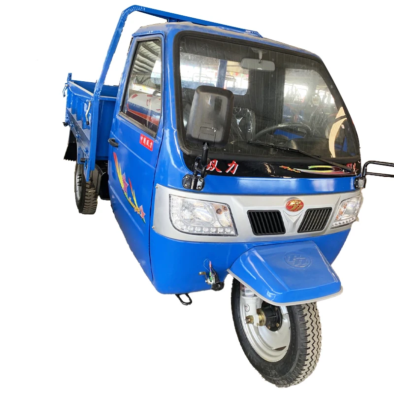 Mini Three Wheel Diesel Tricycle Dumper - High Capacity