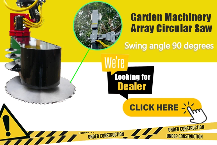 Array Circular Saw - Efficient Trimming for Farms & Gardens