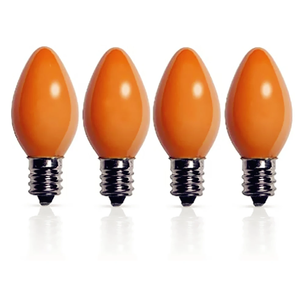 Orange Light Bulbs