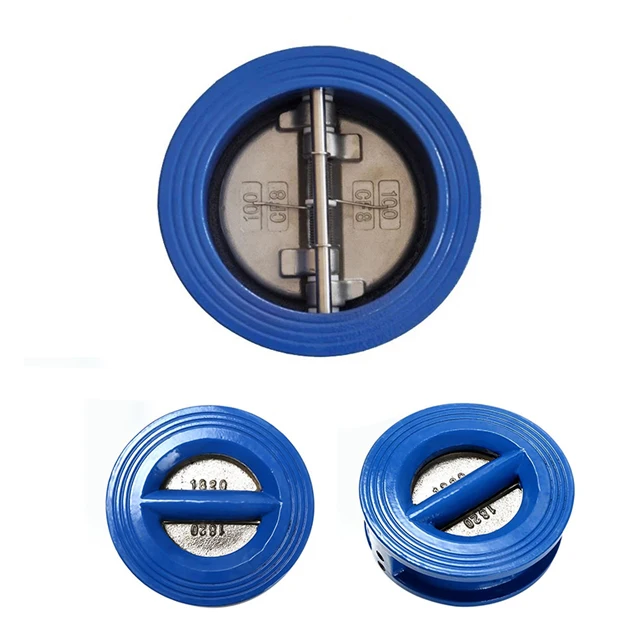Cf8m Dn 200 Pn16 Cast Iron Or Cast Steel Dual Plate Check Valve Non ...