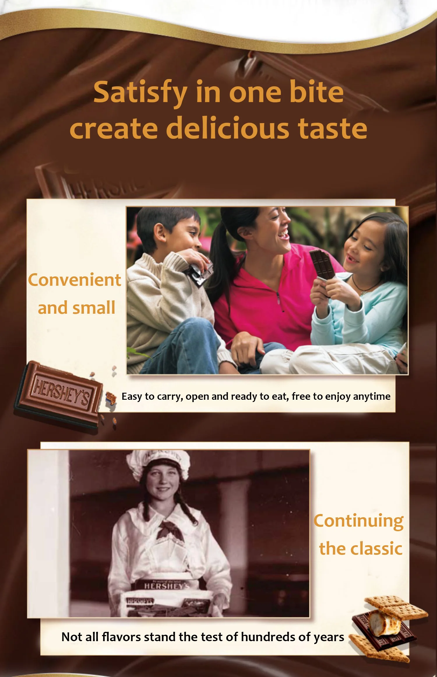 Hershey's 40g Milk Chocolate and Dark Chocolate in Various Flavors ...