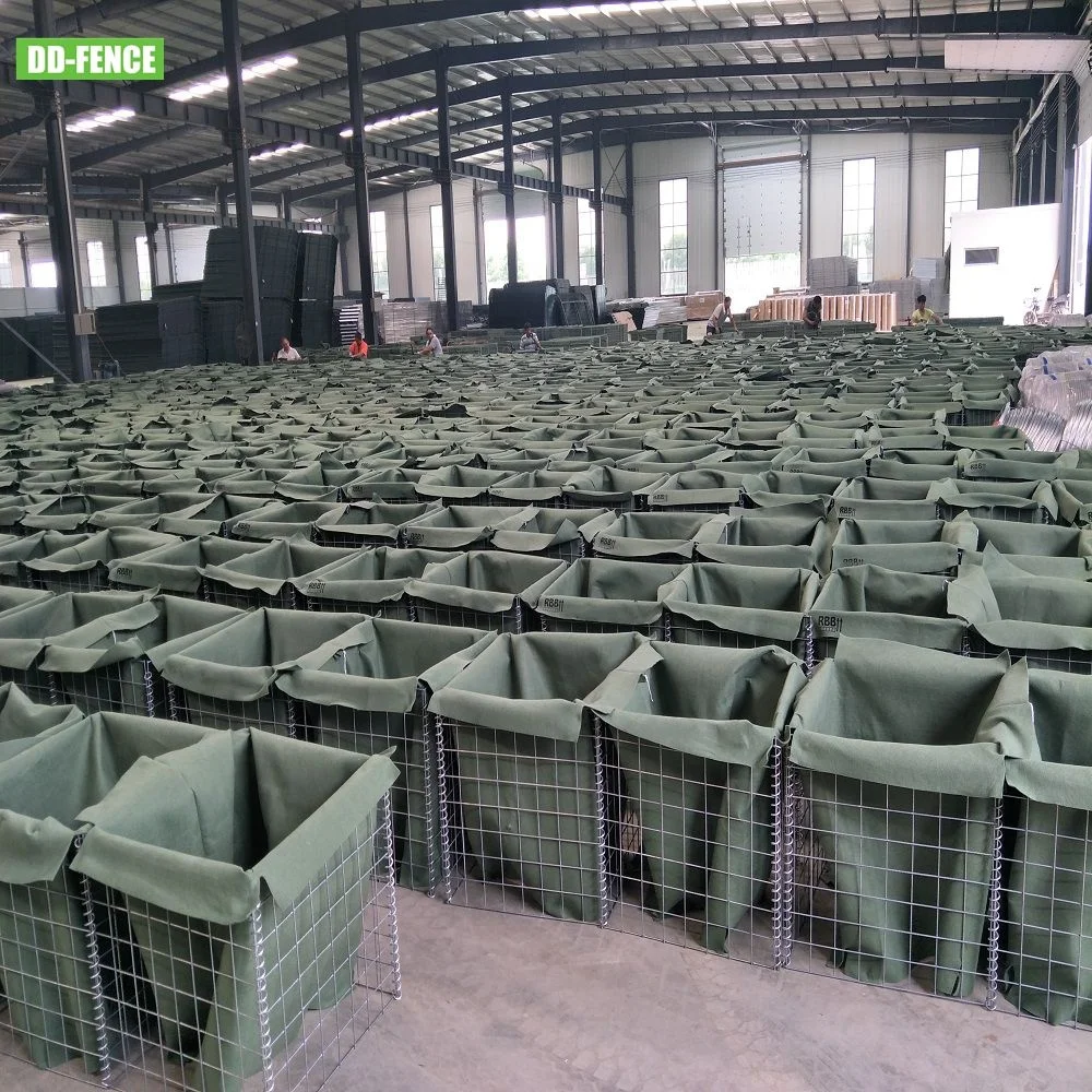 2x1x1mesh Gabion High Security Collapsible Barriers Container Walls For ...