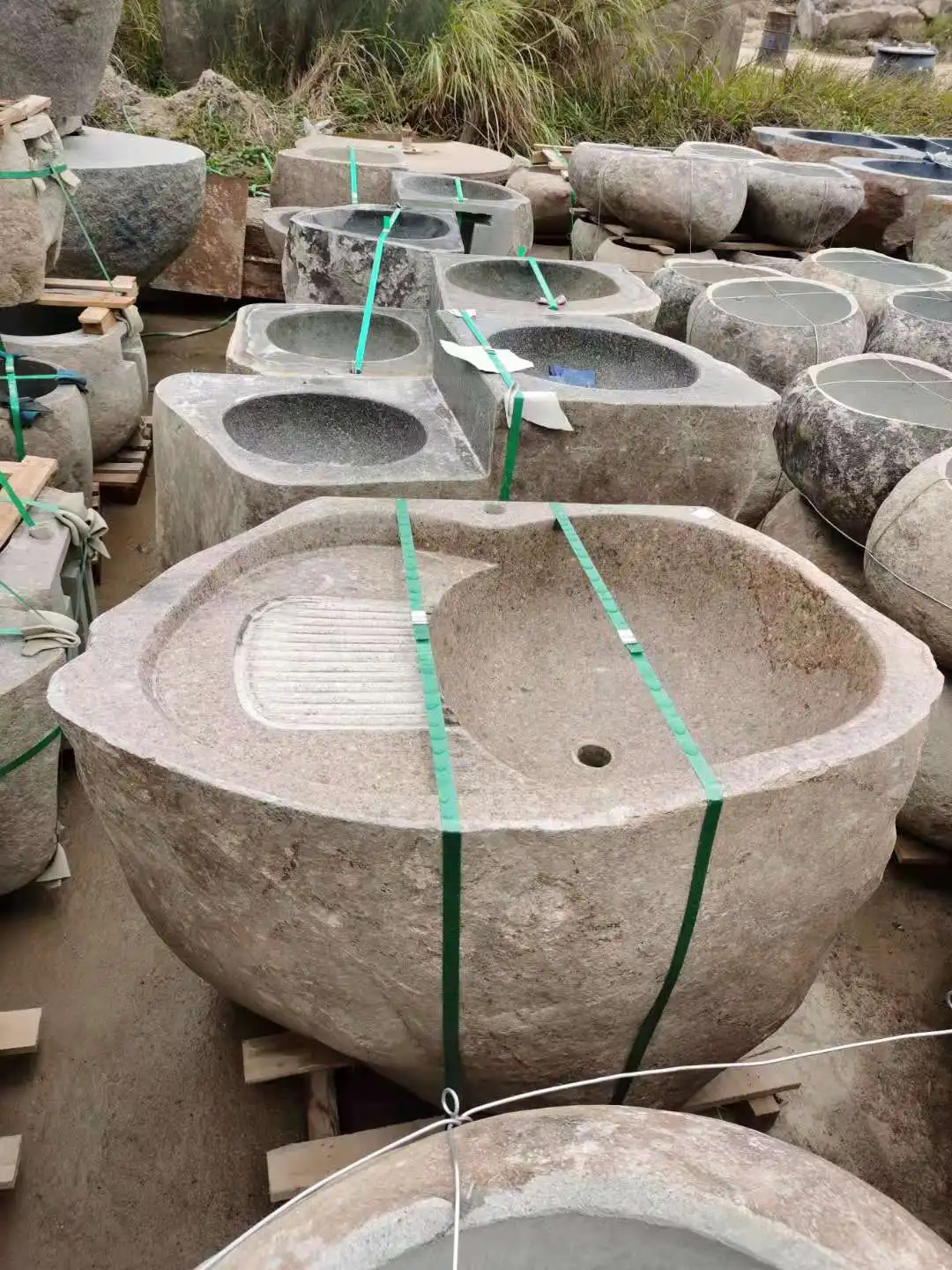 Alibaba.com: Light Brown Large Long Natural Boulder Cobble Pebble Stone ...