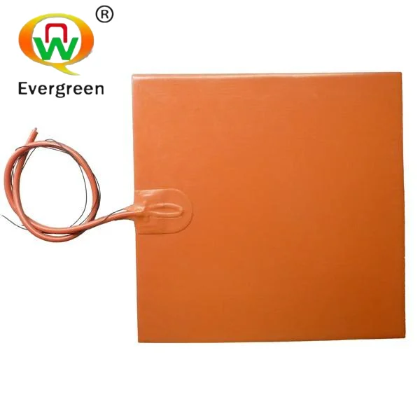 Factory Supply Silicone Rubber Heater Pad Build Plate Heat Bed Silicone ...